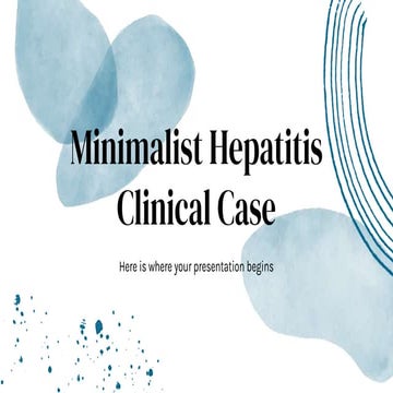Minimal Hepatitis Clinical Case _ by Slidesgo.pptx | Free Download