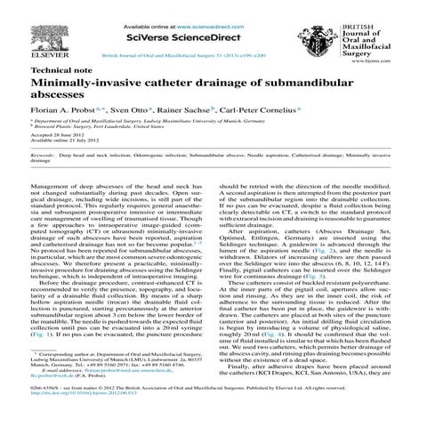 Incision and drainage | PPTX