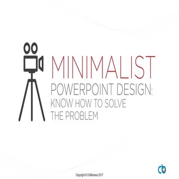 Minimalist PowerPoint design: know how to solve the problem | PDF