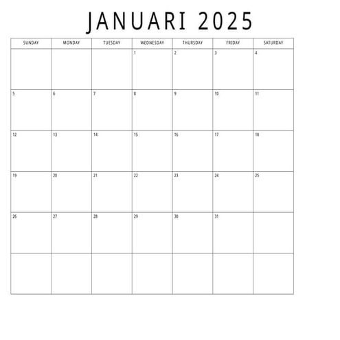 Minimalist Printable 2025 Monthly Planner US Letter Document_20250523 ...
