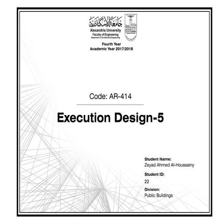 Mini-mall Execution Drawings | PDF