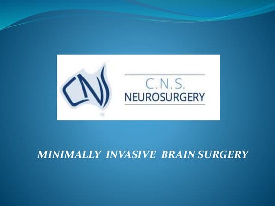 Endoscopic Brain Surgery - Brain and Spine Surgery.pptx
