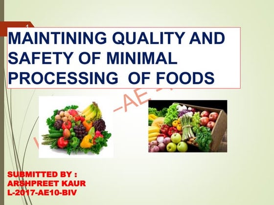 Climacteric and Non-Climacteric Fruits | PPT