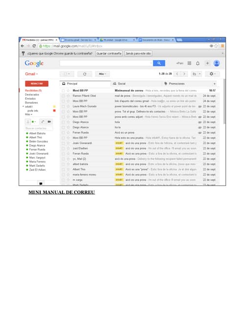 Minimanual Gmail | PDF