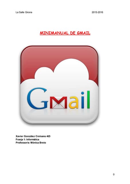 Minimanualgmail | PDF