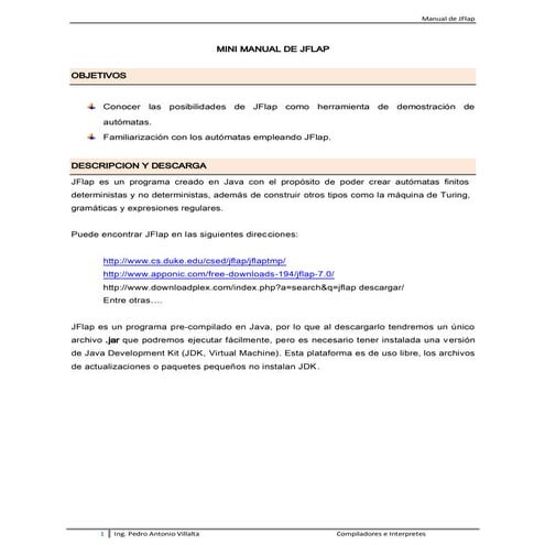 Tutorial de JFLAP | PDF