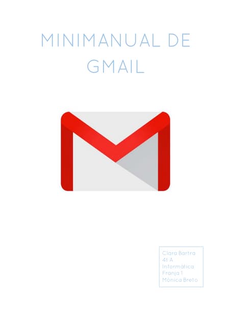 Minimanual Gmail | PDF