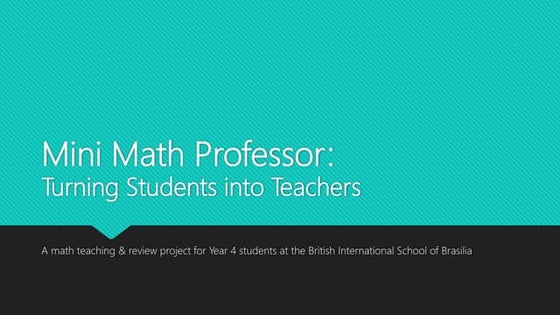The samr model in the maths classroom | PPTX