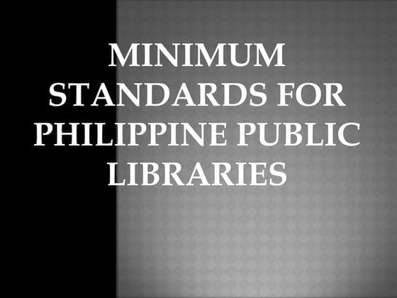 Philippine School Libraries Today | PDF | Professional School ...