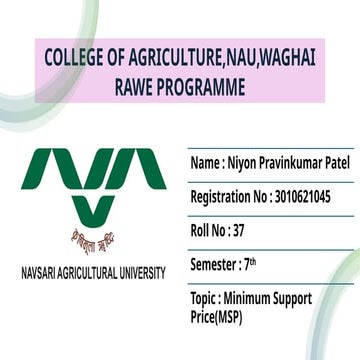 Minimum Support Price(MSP)Explanation.pptx