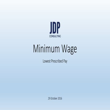 Minimum Wage | PDF