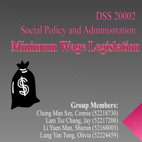 Minimum wage | PPT