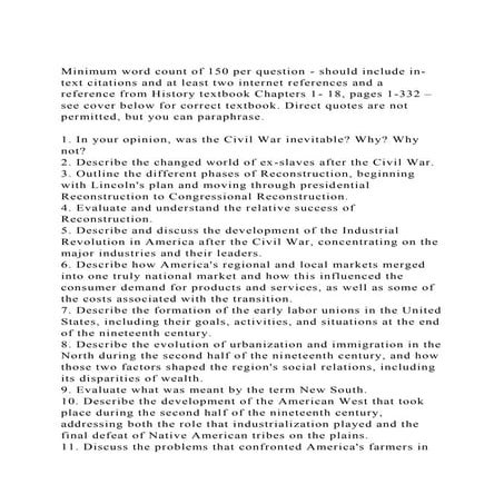 Minimum word count of 150 per question - should include in-text ci.docx