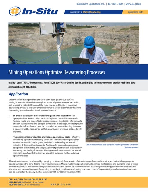 Project Dewatering Ltd 2016 | PDF