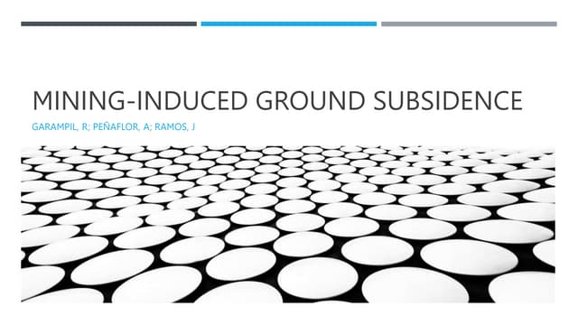 Opencast mining overview | PPTX | Geology | Science