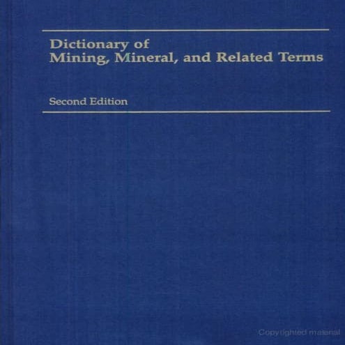 Mining dictionary | PDF