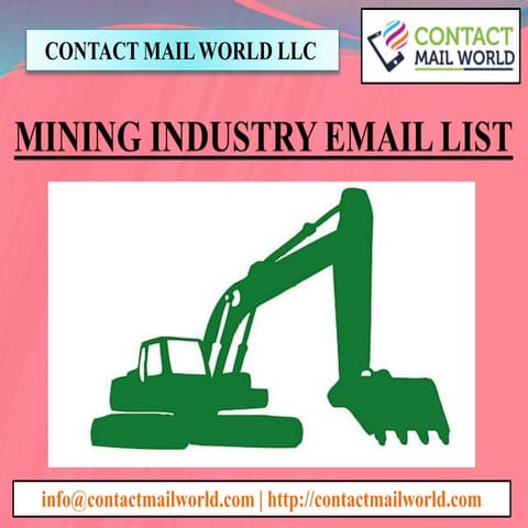 MINING INDUSTRY EMAIL LIST | PPTX