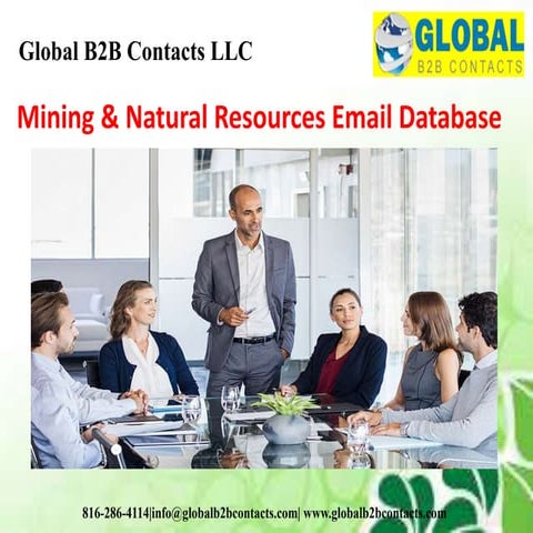Mining &natural resources email database | PPT