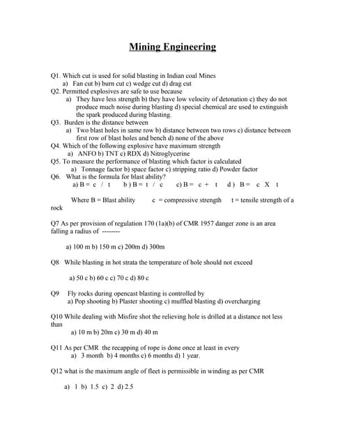 Mining objective answers | DOC