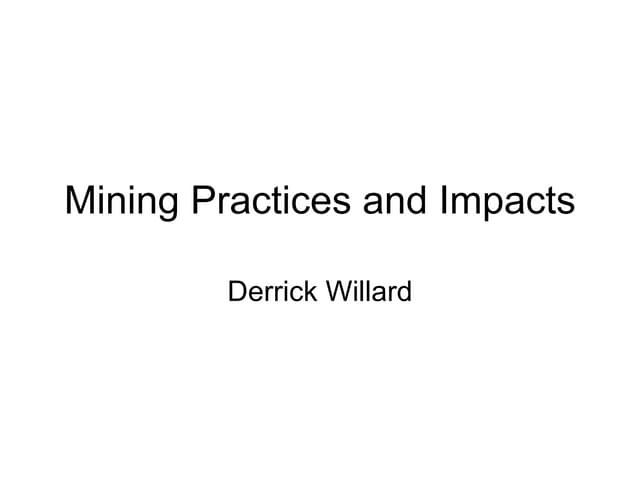 Basics of openpit mining | PDF