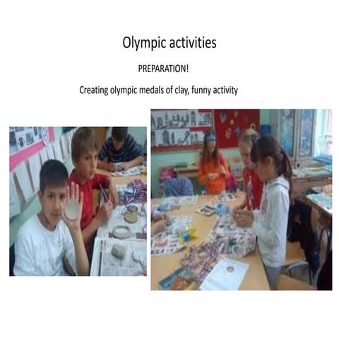 Mini Olympics at Pujanke Elementary School in Split | PPTX