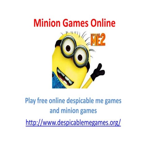 Minion Games Online | PPTX