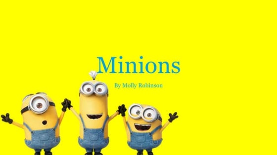 Do you know minions? | PDF