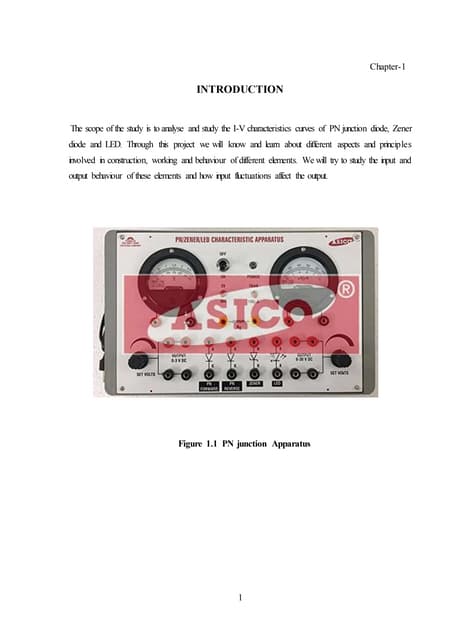 Pn junction diode class 12 investegatory project | PPT
