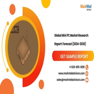 Global Mini PC Market Research Report: Forecast (2024-2030) | PPTX