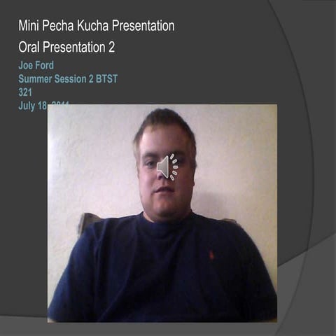 Mini pecha kucha presentation | PPTX