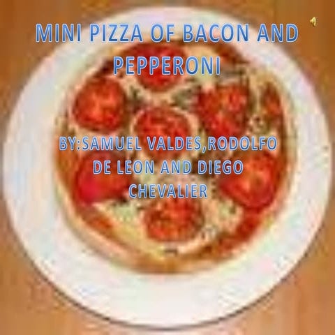 Mini pizza | PPTX