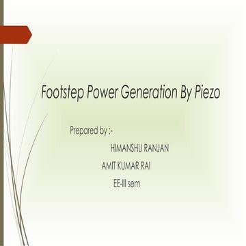 Mini project for electrical engineering. | PPT