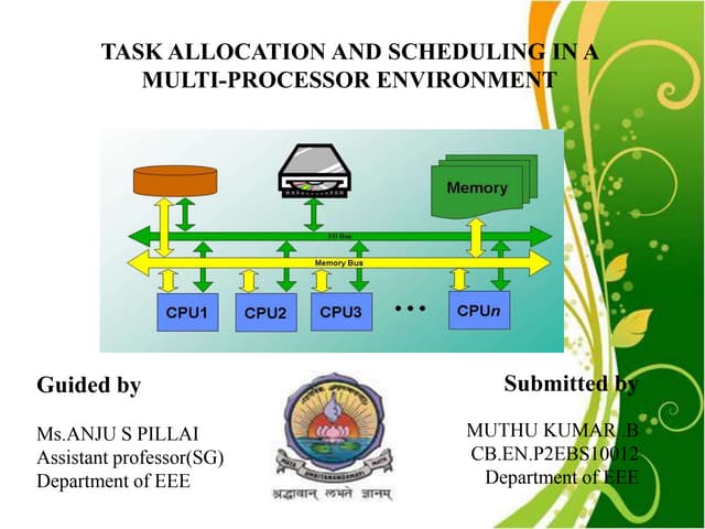 Multiprocessor scheduling 3 | PPT Multiprocessor scheduling 3 | PPT