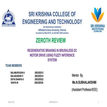 Mini Project II - Zeroth Review PPT.pptx