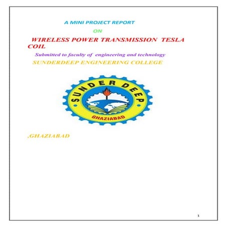 MINI PROJECT ON WIRELESS POWER TRANSMISSION THROUGH TASLA'S COIL.docx