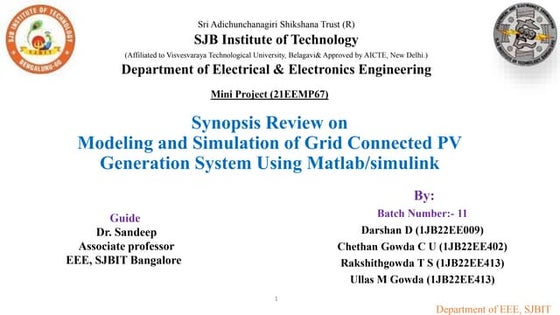 Simulation model of single phase PWM inverter by using MATLAB/Simulink | PDF