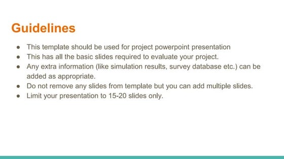 Project proposal presentation [ppt1] | PDF | Science