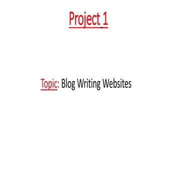Blog Website Using Html Css And Javascript Ppt 8472