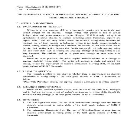 Mini Proposal Research | PDF