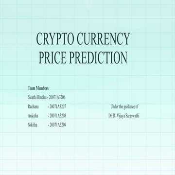 bitcoin prediction | PPTX