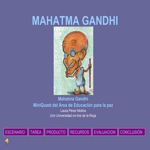Actividad Mahatma Gandhi | PPT