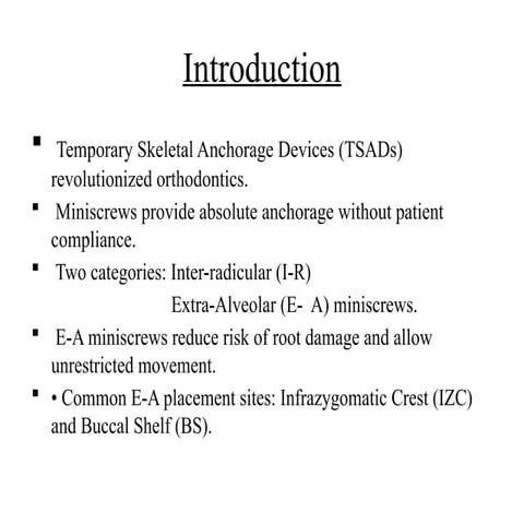 Infra-zygomatic Crest implants (IZC) | PPTX