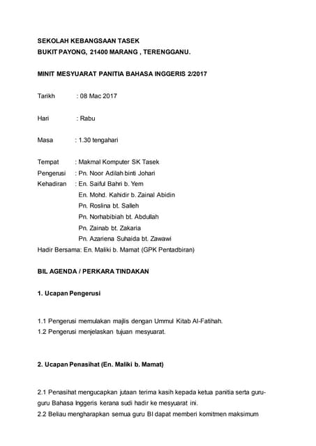 MINIT MESYUARAT PANITIA PENDIDIKAN SENI VISUAL KALI 1.docx