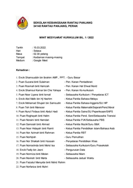 contoh dokumen PInTaS ts25 Sekolah rendah 2021.doc