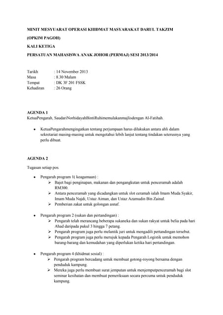 Minit Mesyuarat (LM 2025) | DOCX