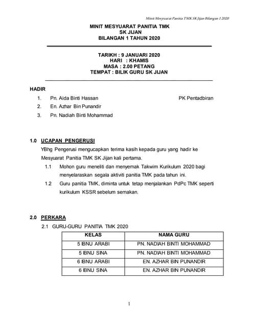 Isi kandungan dlm fail panitia | DOCX