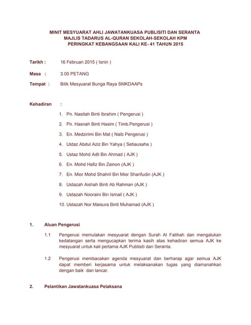 Minit mesyuarat-pembubaran-dan-perlantikan-ahli-jawatankuasa-persatuan-ibu-bapa-dan-guru | DOC