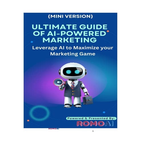 Artificial intelligence in Marketing | PPTX