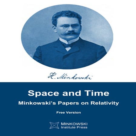 Minkowski Papers on Relativity | PDF