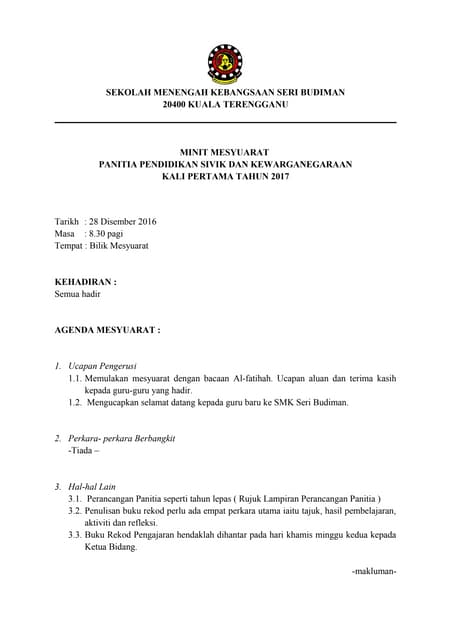 Bukuprogram3 penjuru | PPT